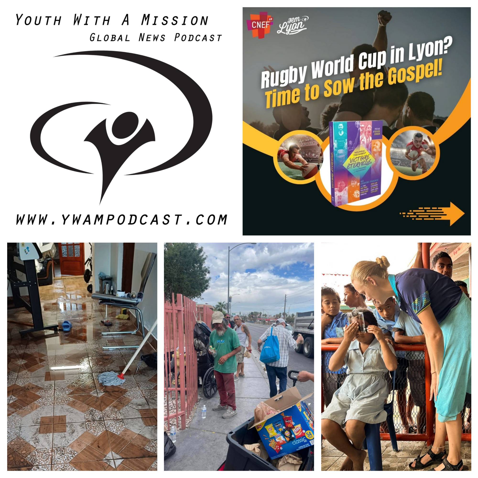Oral Mother Tongue Initiative, Rugby World Cup, Outreach to North West Russia | YWAM Podcast